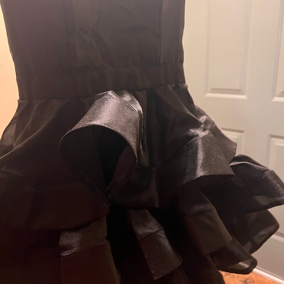 Fashion Nova | Dresses | Black Ruffle Layered Tube Dress | Poshmark